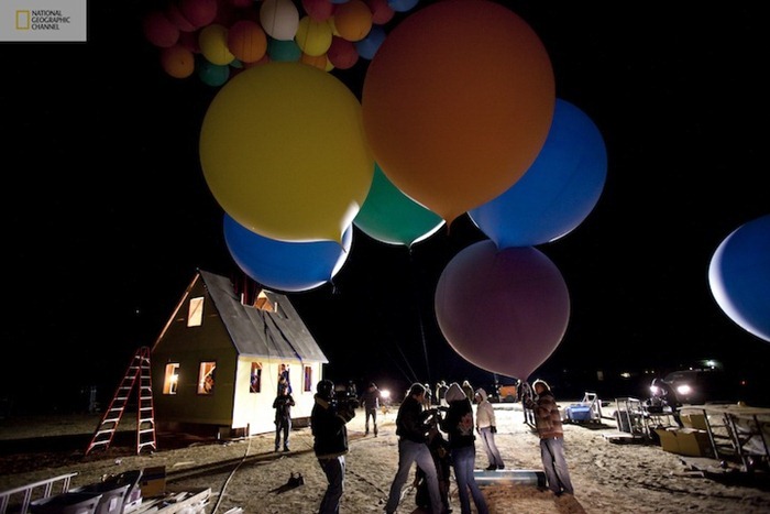 Floating House From Pixar Movie ‘Up’ Recreated in Real Life | Amusing ...